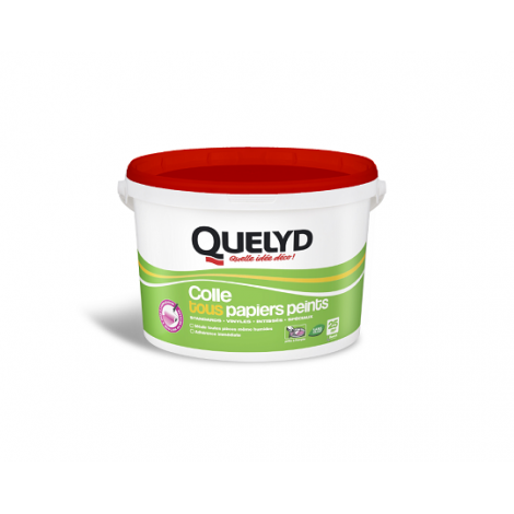 COLLE TOUS PAPIERS PEINTS AVEC INDICATEUR COLORE - rose - colle en pâte ...